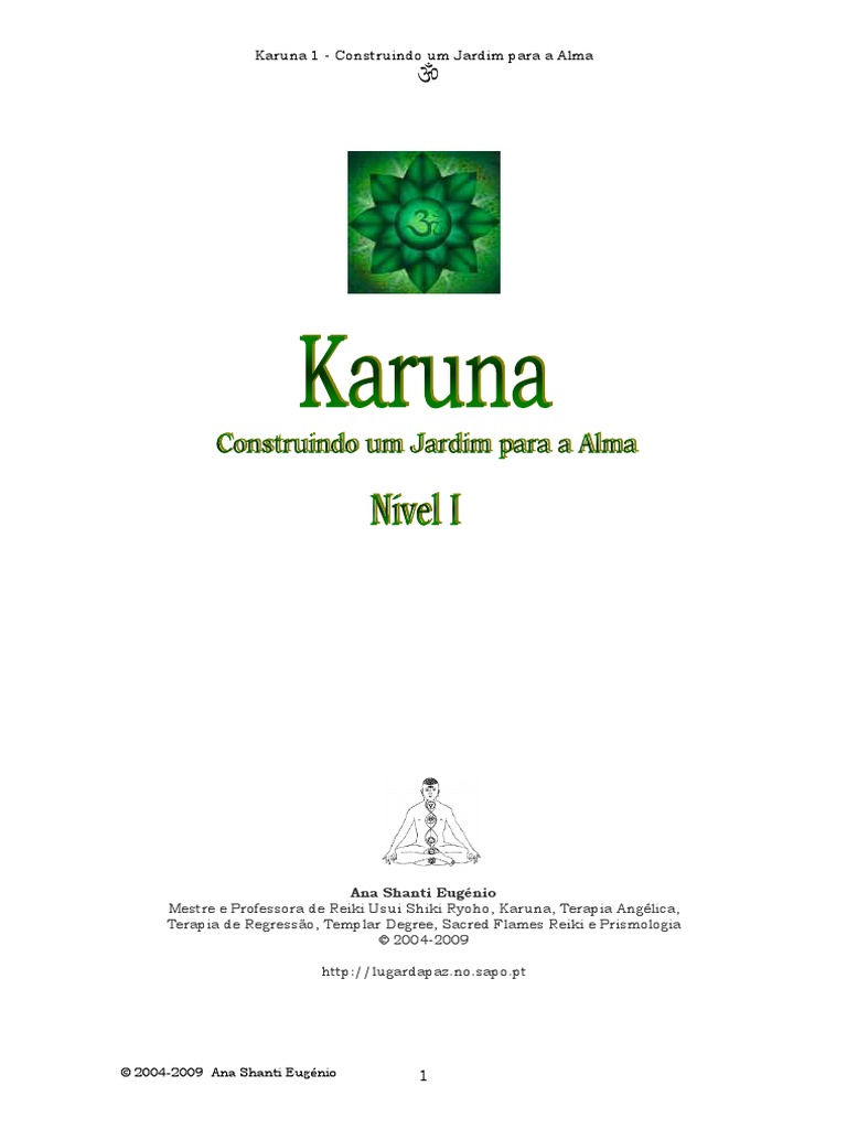 Manual Karuna Reiki | PDF | Reiki | Chacra