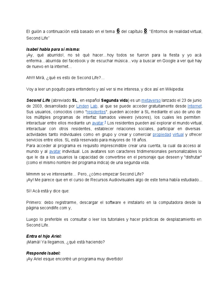 GUION | PDF | Ciencias sociales | Informática