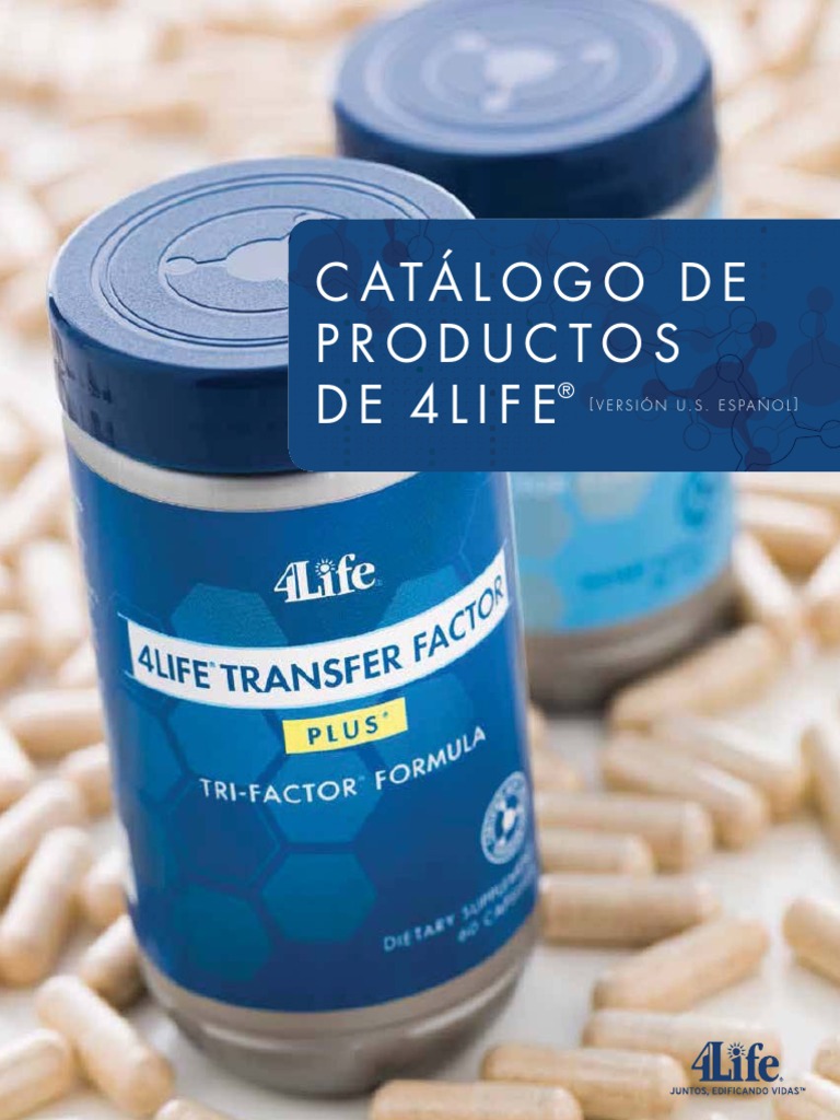 Catálogo de Productos de 4life | PDF | Salud y bienestar