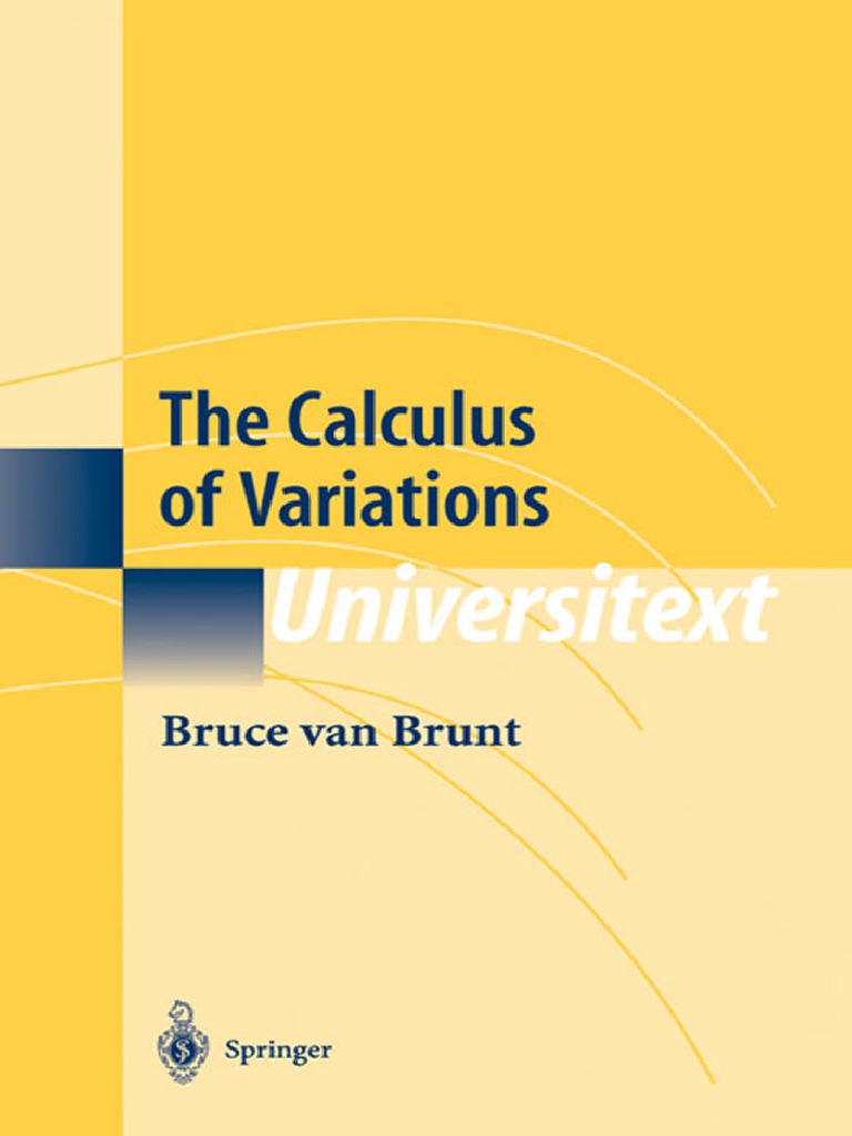 An Introduction to the Calculus of Variations | PDF | Business