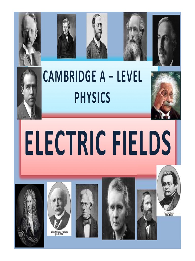 Chapter 17 Electric Fields PDF | PDF | Electric Field | Potential Energy