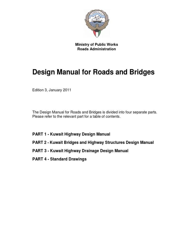 DMRB 2010 - 01 - 31 Part 1 PDF | PDF | Controlled Access Highway | Traffic