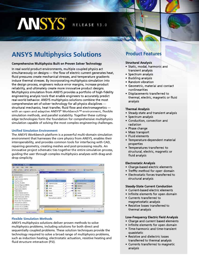 Ansys Multiphysics Solutions 13 PDF | PDF | Electrical Network | Heat ...