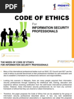 ISC2 Code of Ethics | PDF | Information Security | Profession