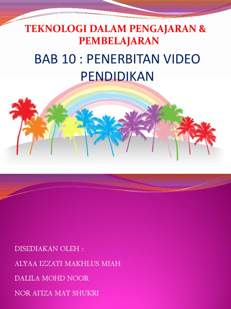 Penerbitan Video Pendidikan | PDF