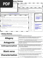 Aesthetic Features & Stylistic Devices | PDF