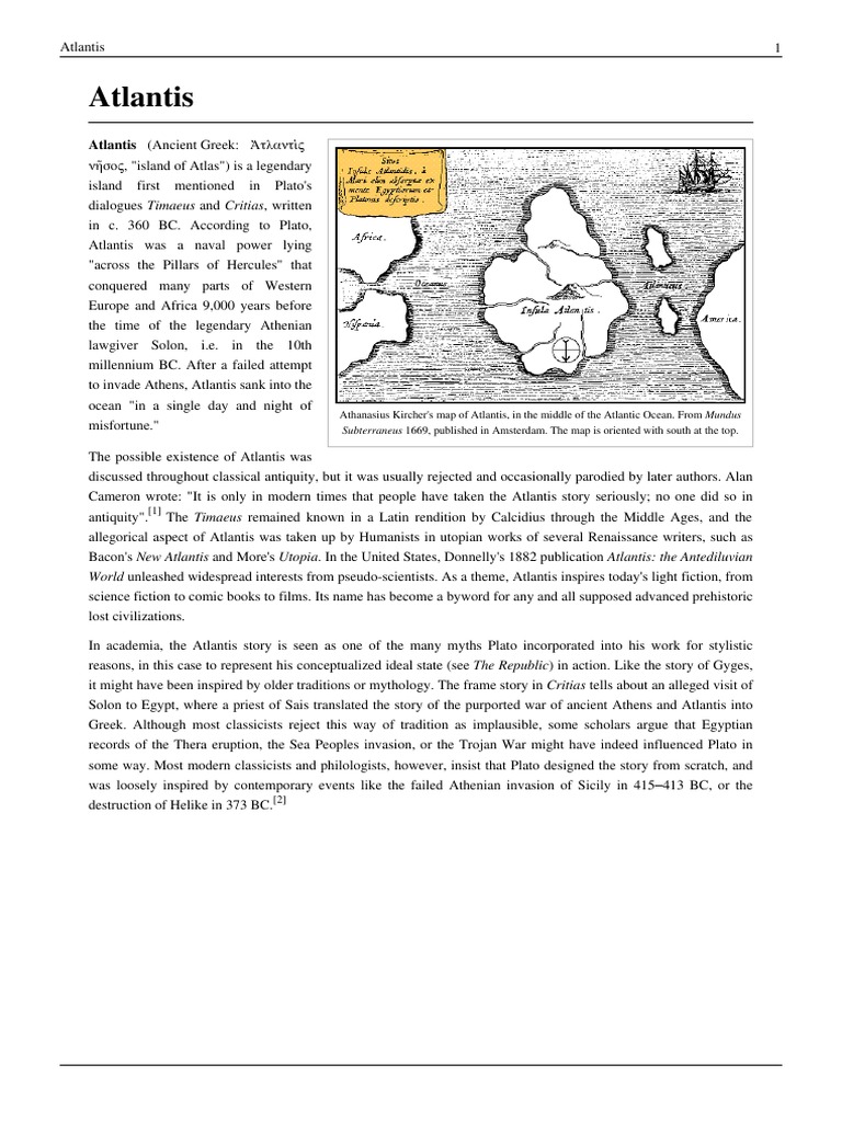 Atlantis PDF | PDF | Atlantis | Helena Blavatsky