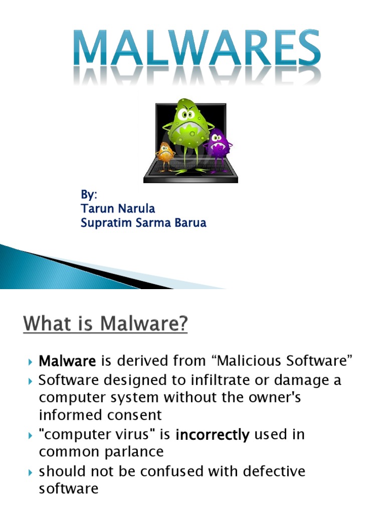 Malware Pptx Malware Spyware