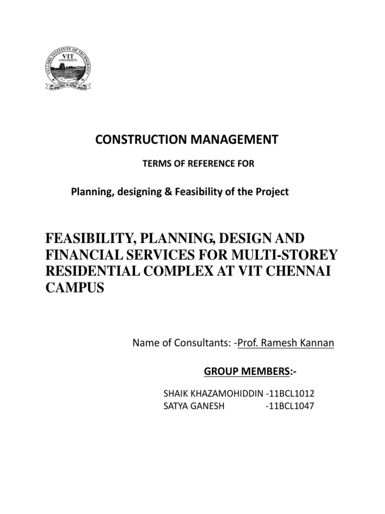 Ms Project Report PDF | PDF | Construction Management | Engineering