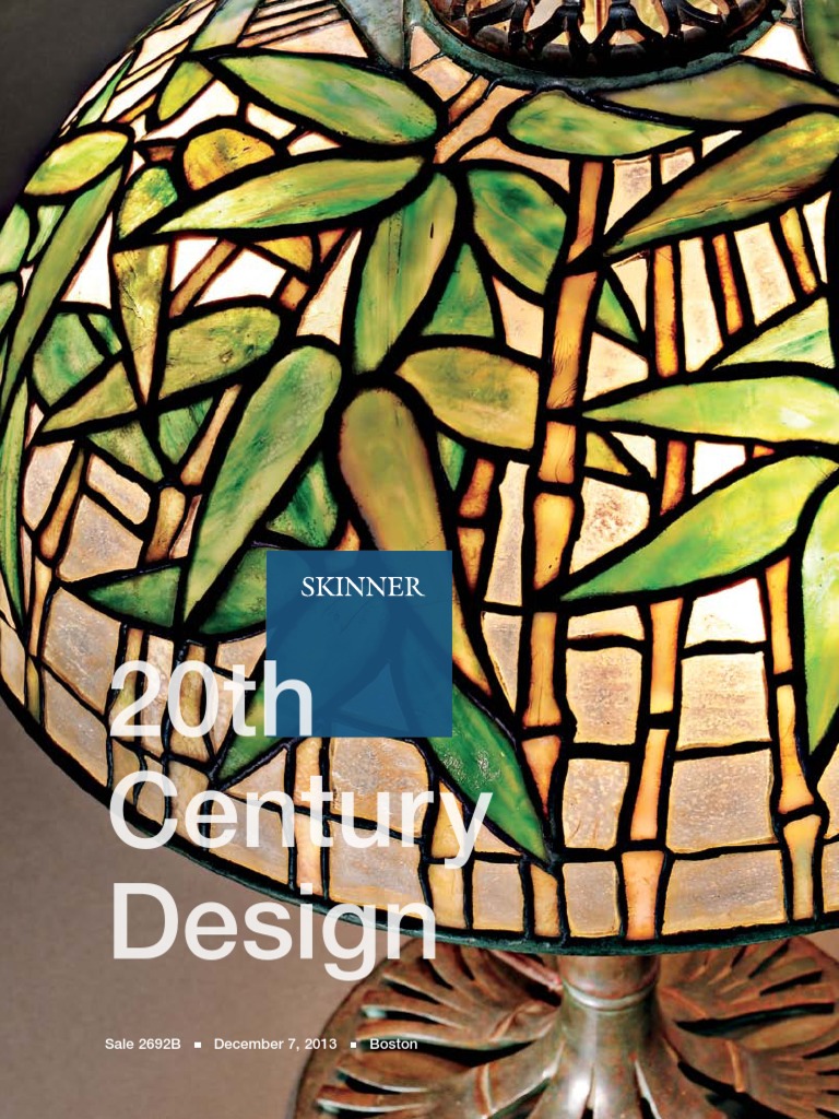 20th Century Design - Skinner Auction 2692B | PDF | Art Nouveau | Tableware