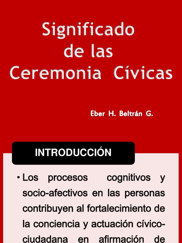 Valor Del Civismo | Sociedad | Los símbolos | Prueba gratuita de 30 ...