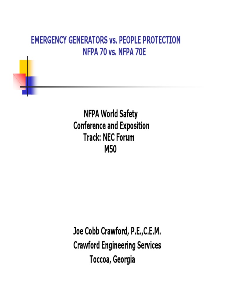 IEEE-IAS Generator Arc Flash Presentation PDF | PDF | Power Engineering ...
