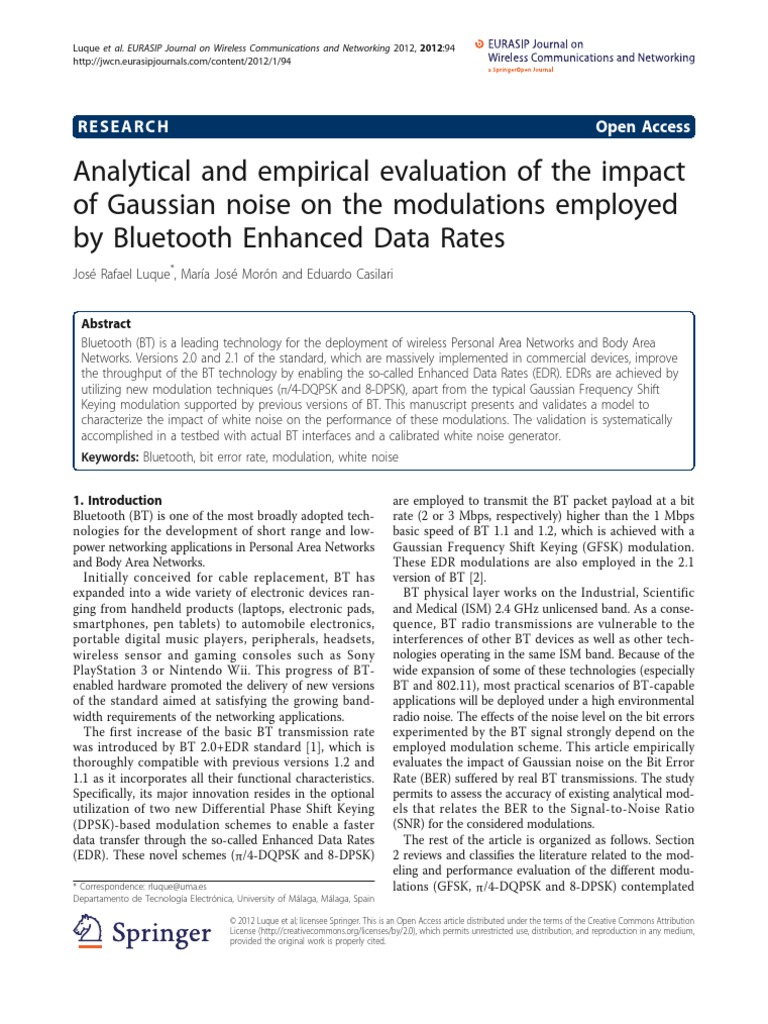 Ber GFSK Import | PDF | Signal To Noise Ratio | Bluetooth
