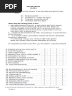 !aberrant Behavior Checklist Irritability Scale With Instructions | PDF ...