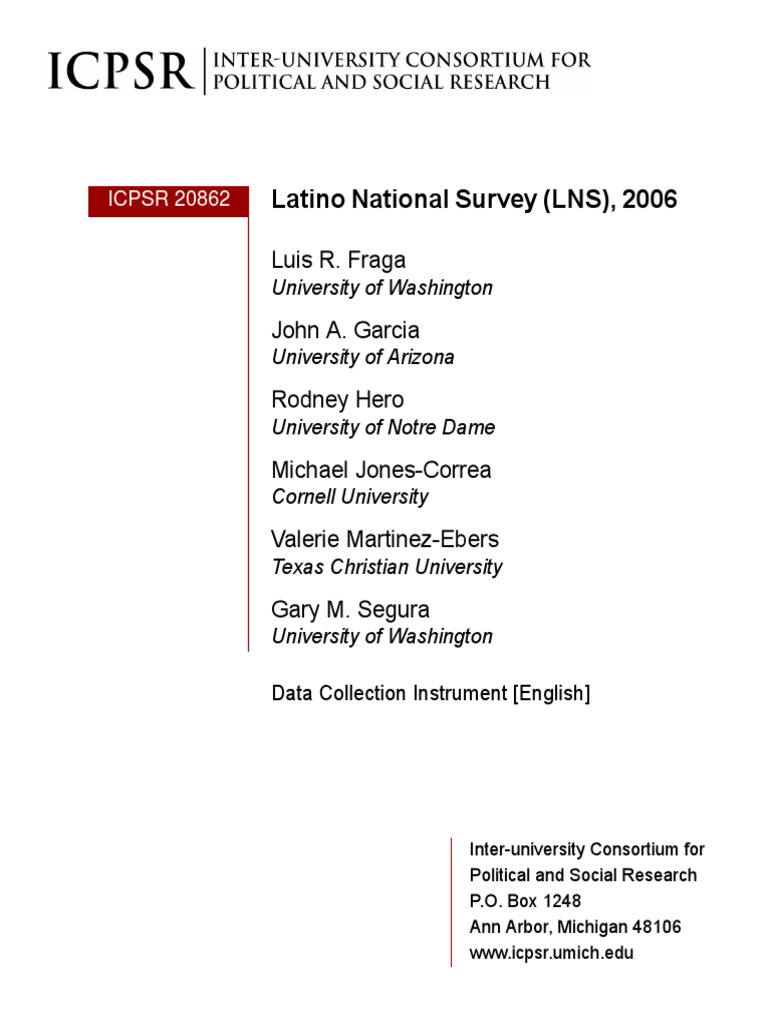 Questionnaire English PDF | PDF | Race And Ethnicity In The United ...