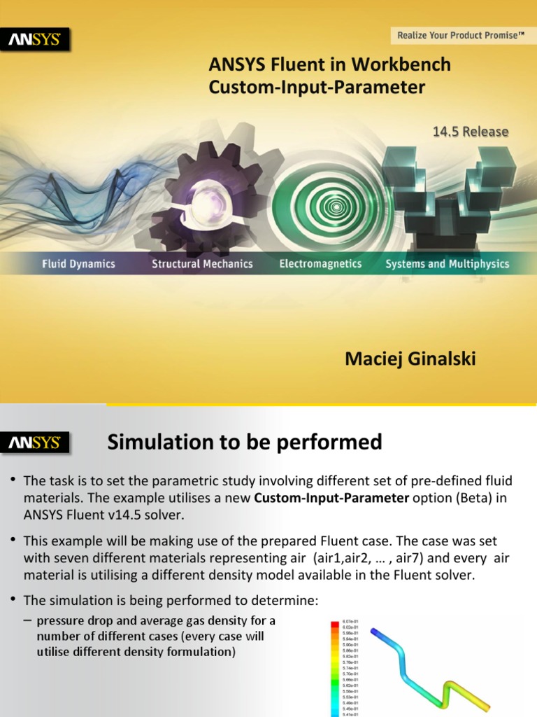 Ansys Fluent Custom Input Parameters | PDF | Parameter (Computer Programming) | Computer File
