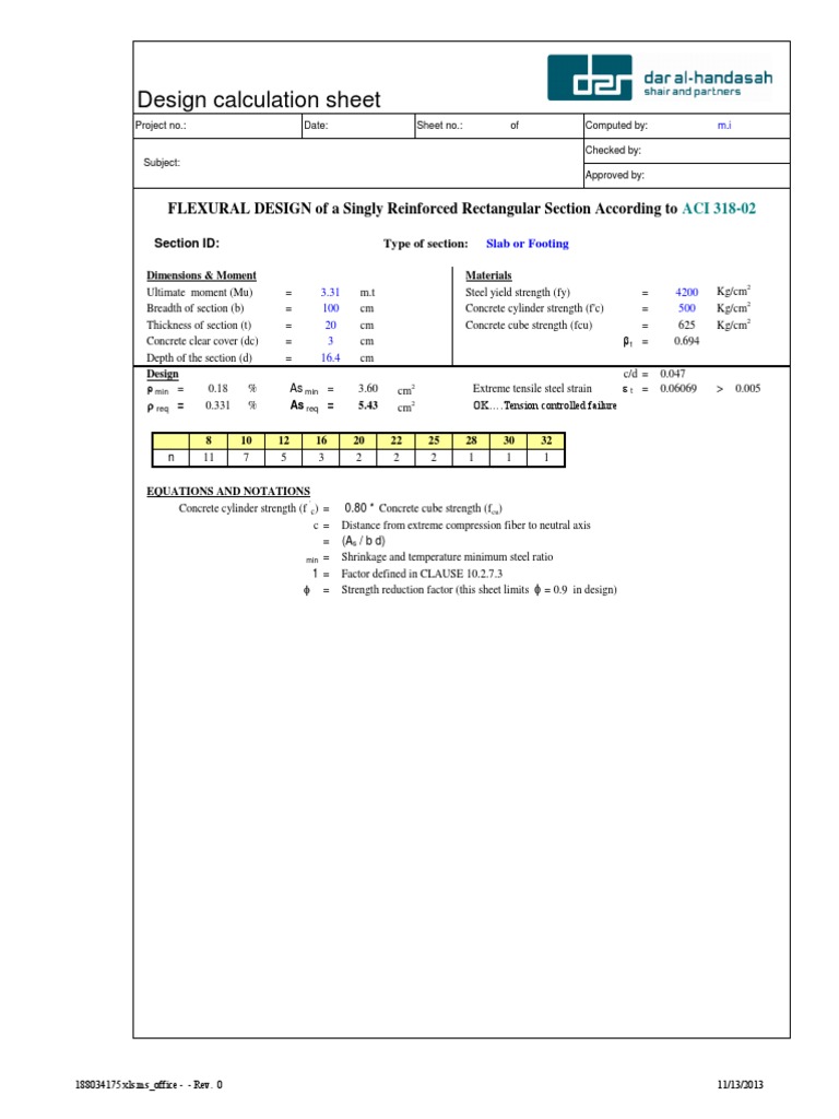 ACI Bend | PDF | Reinforced Concrete | Concrete