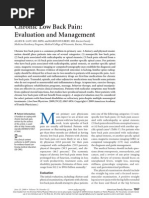 CORE Back Tool | PDF | Low Back Pain | Back Pain