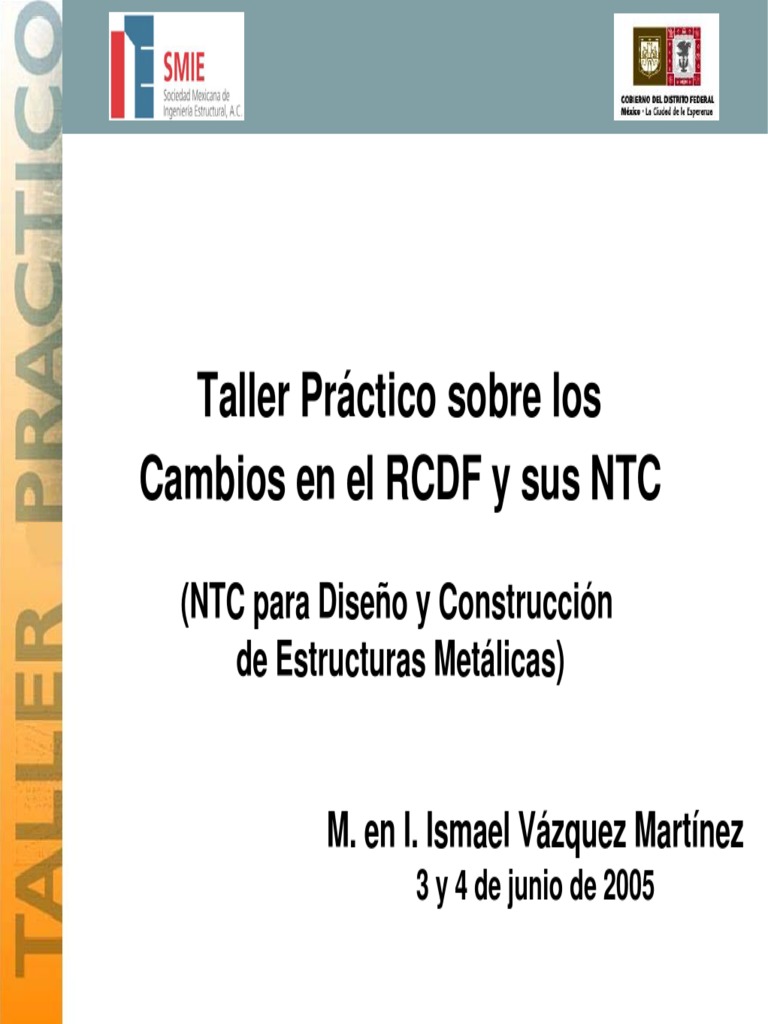 RCDF NTC Acero | PDF