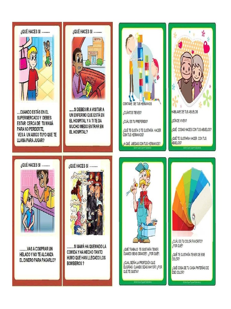 Hojas De Trabajo Para Resolver Problemas De Habilidades Sociales