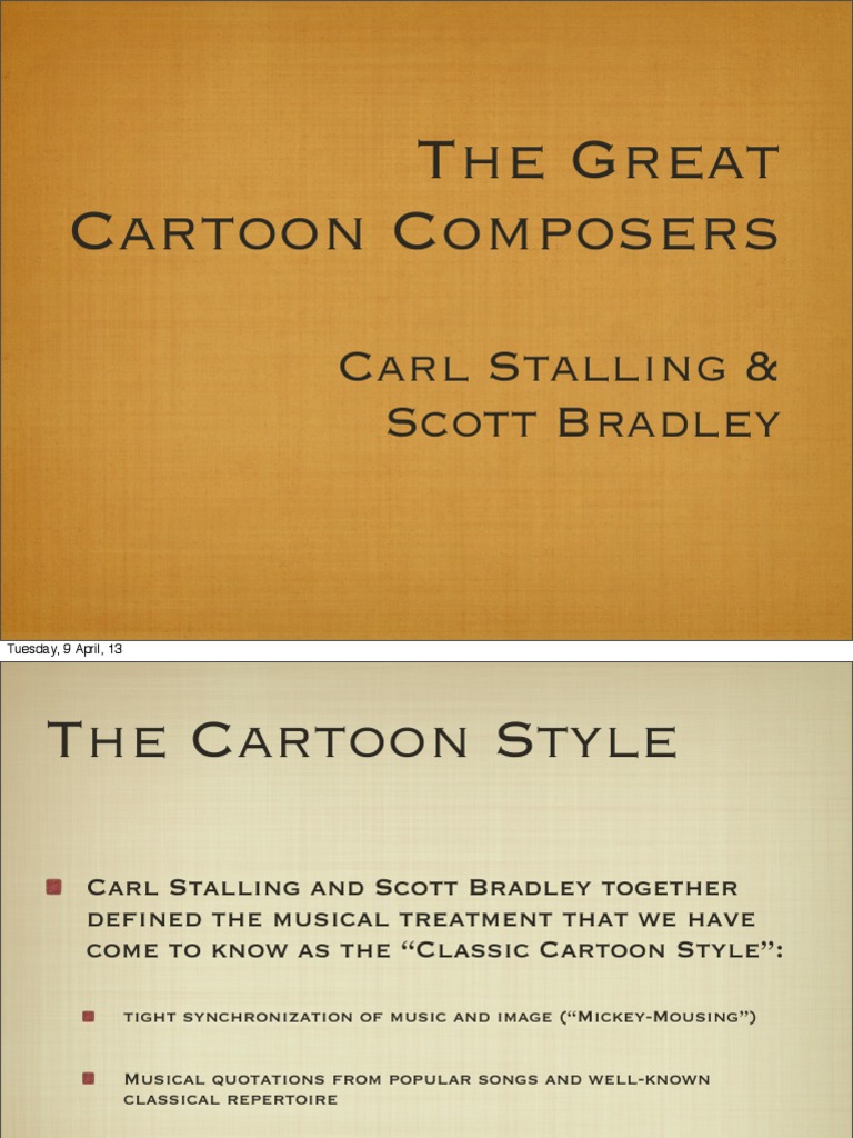 An In-Depth Exploration of Carl Stalling and Scott Bradley, Pioneers of ...