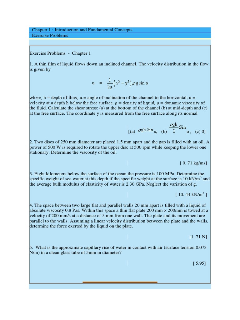 FM | Download Free PDF | Fluid Dynamics | Pressure Measurement