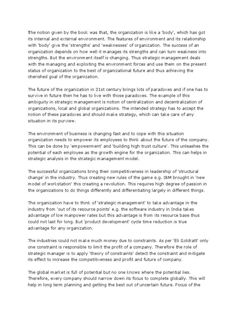 Book Review - Rethinking The Future | PDF | Strategic Management ...