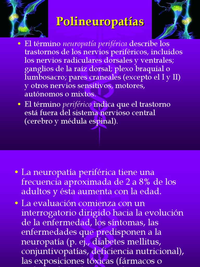 Polineuropatías | Neurología | Medicina