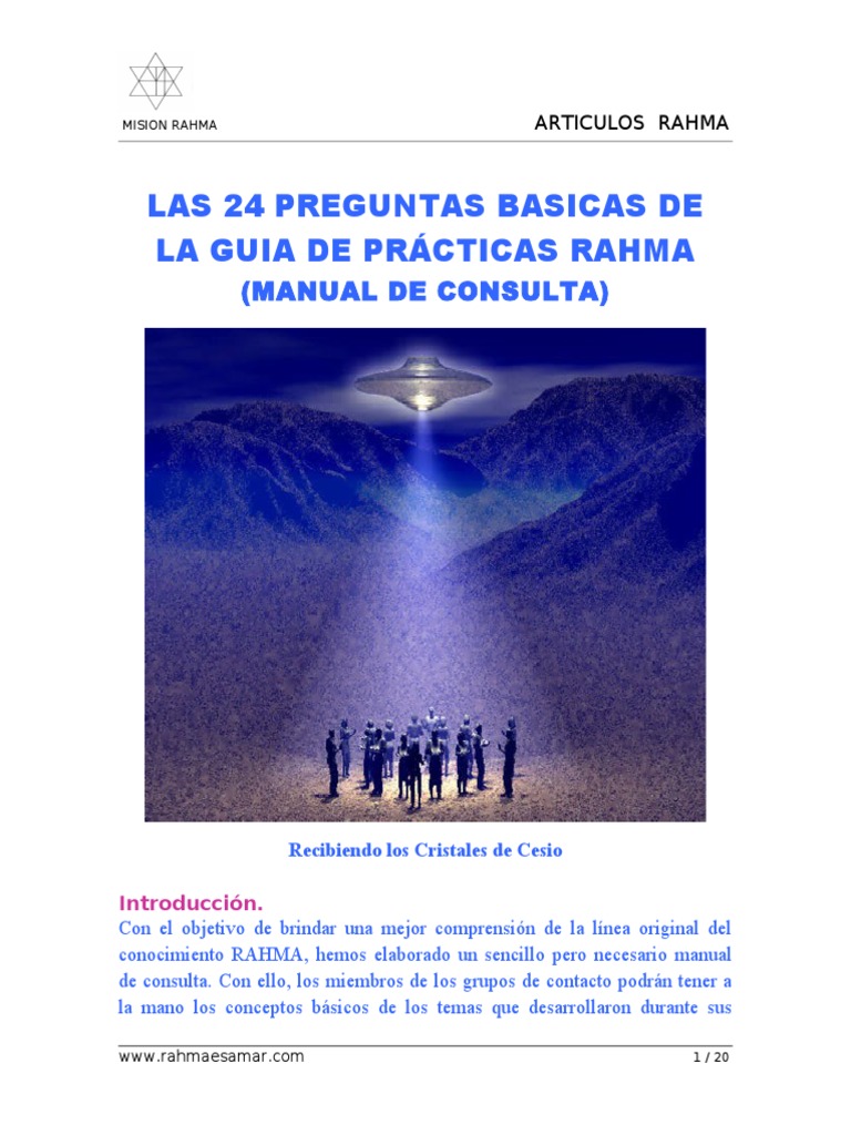 Misión Rahma: Manual de Consulta | PDF | Asteroide | Amor