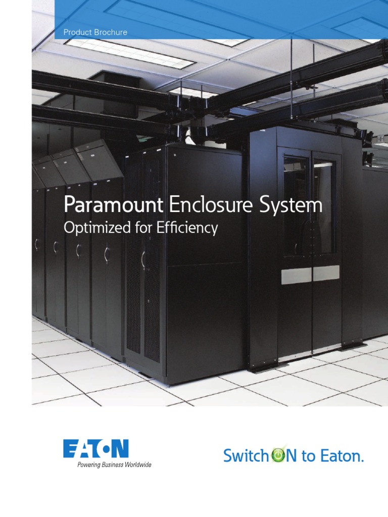 Paramount Enclosures Brochure | PDF | Data Center | Manufactured Goods