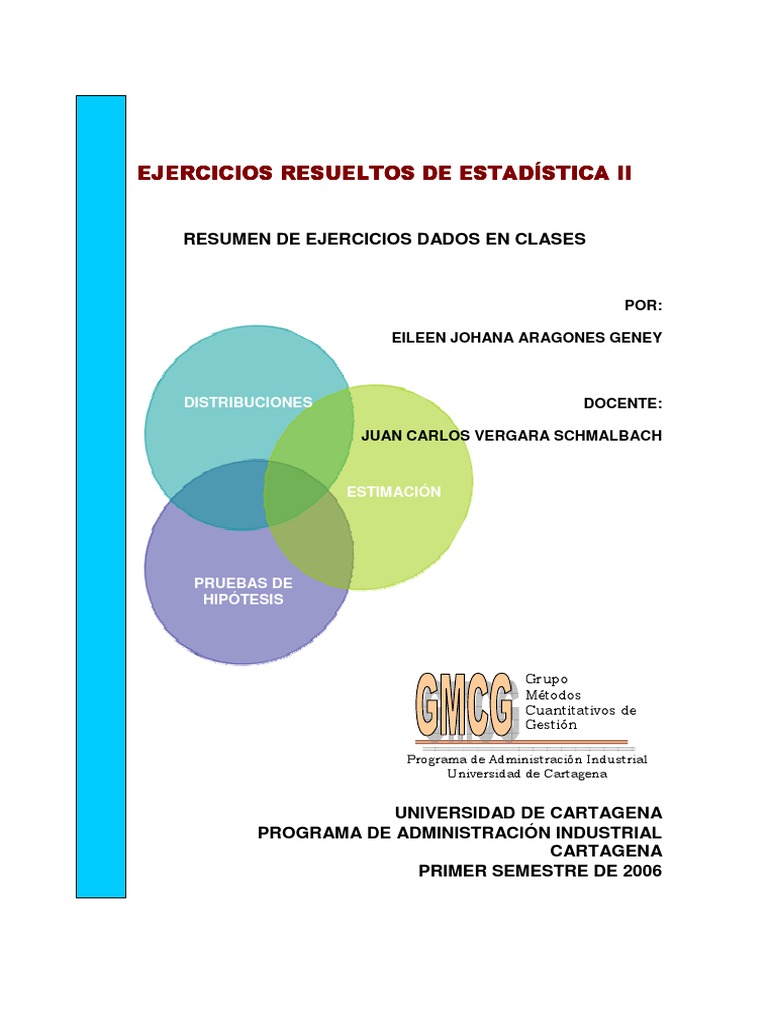 Ejercicios Resueltos - Estadistica II | PDF | Intervalo de confianza | Muestreo (Estadísticas)
