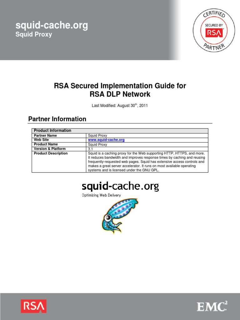 Squid Proxy31 Pdf Proxy Server Hypertext Transfer Protocol