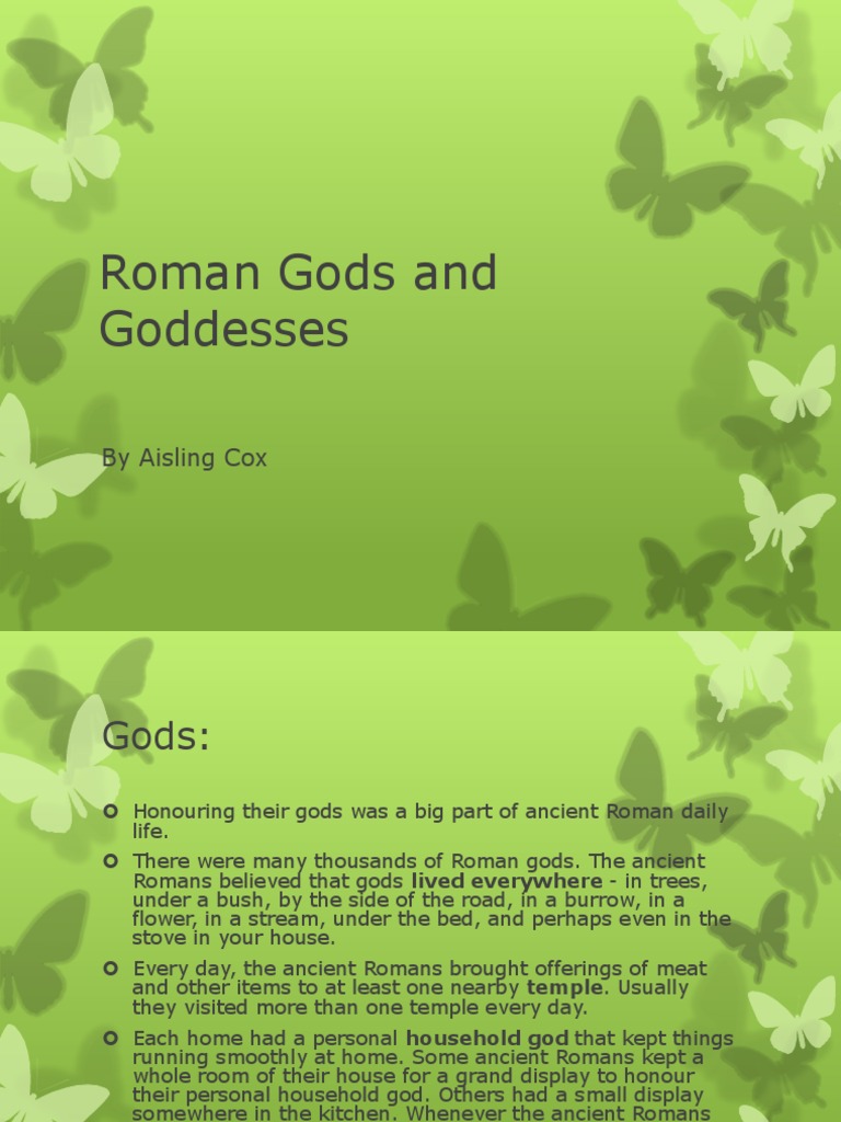Roman Gods Goddesses 2 | PDF | Zeus | Hera