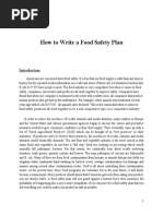 Food Safety Plan | PDF | Food Safety | Foods