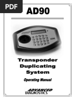 AD900 Key Programmer | PDF | Computer Program | Programming