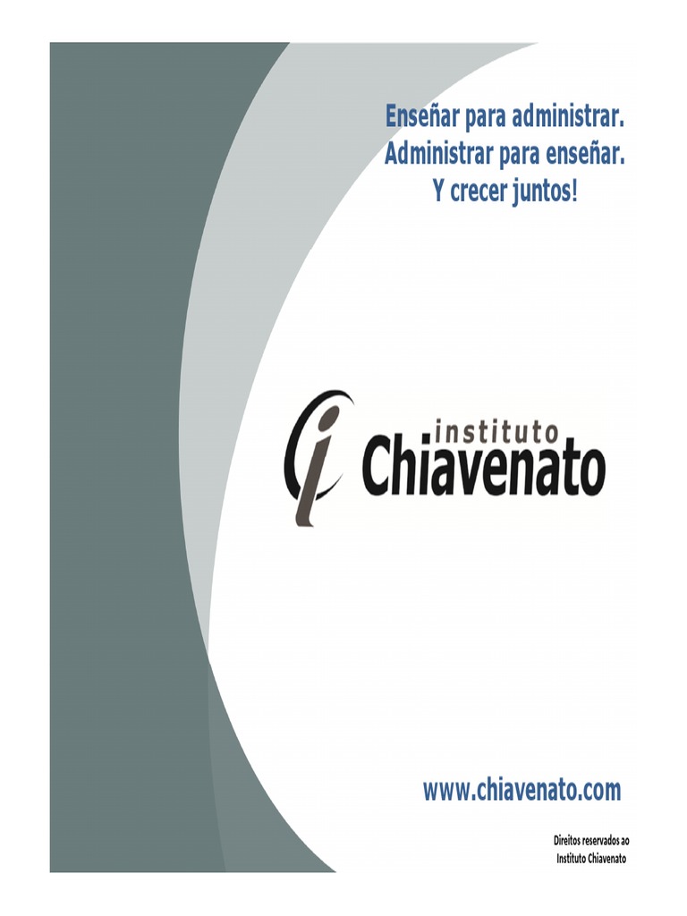 Idalberto Chiavenato - Construyendo Talentos en Plena Era Del ...