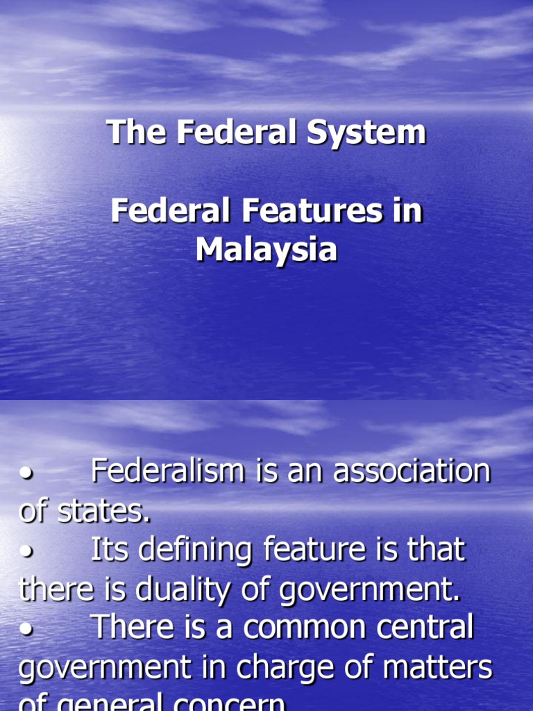 The Federal System 2013 | PDF | Federal Government Of The United States ...