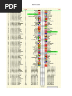 FIFA World Cup (2026 Schedule | PDF