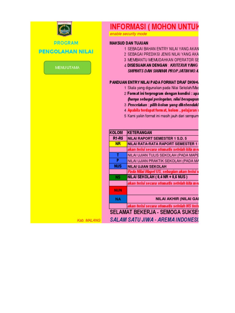 DKN SMP 2010 2011 | PDF