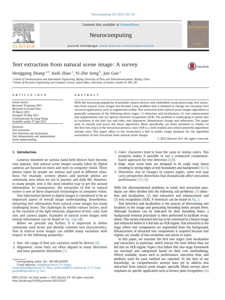 X2 - Text Recognition PDF | PDF | Image Segmentation | Optical ...
