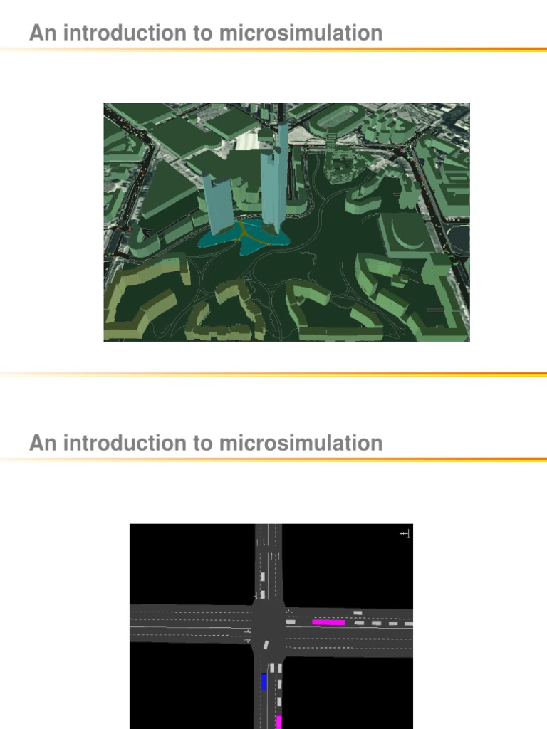 An Introduction To Microsimulation | PDF | Traffic | Educational Assessment