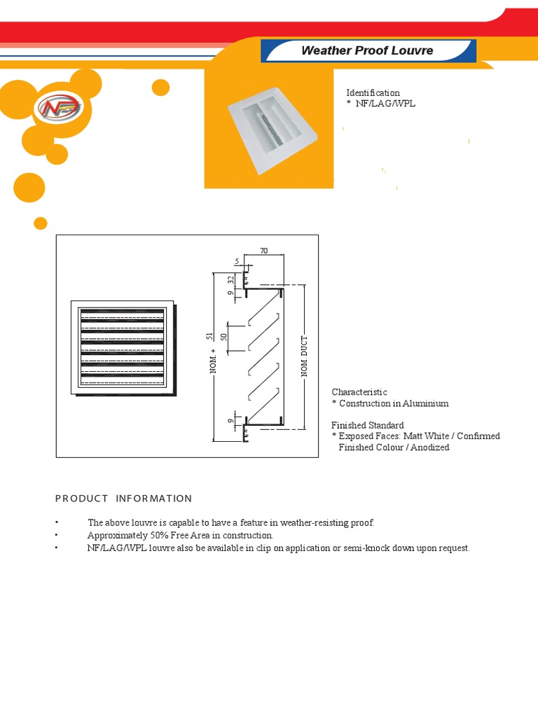 Weather Proof Louvre | PDF | Atmospheric Pressure | Physical Phenomena