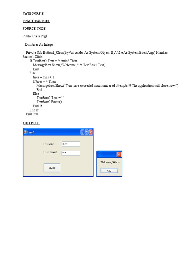 Practicals | PDF | Computing | Computer Programming