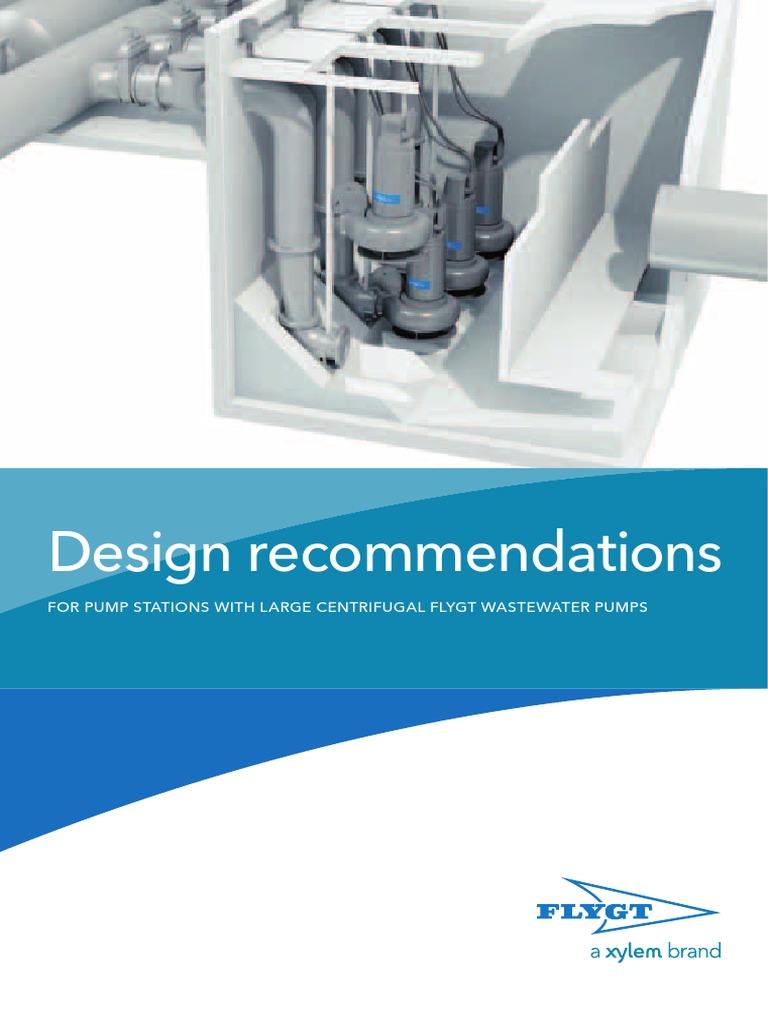 Pump Station Design for Flygt Pumps | PDF