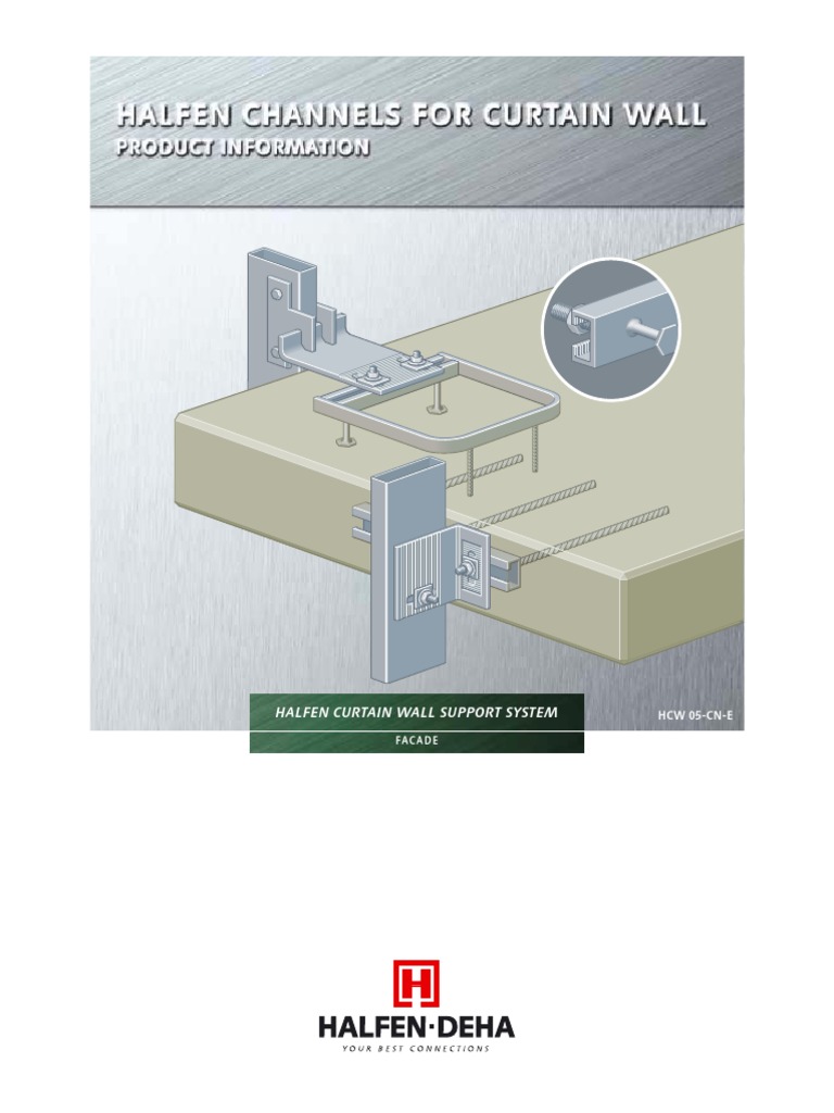 Halfen Curtain Wall Support System: A Comprehensive Guide to Selecting and Installing Halfen ...