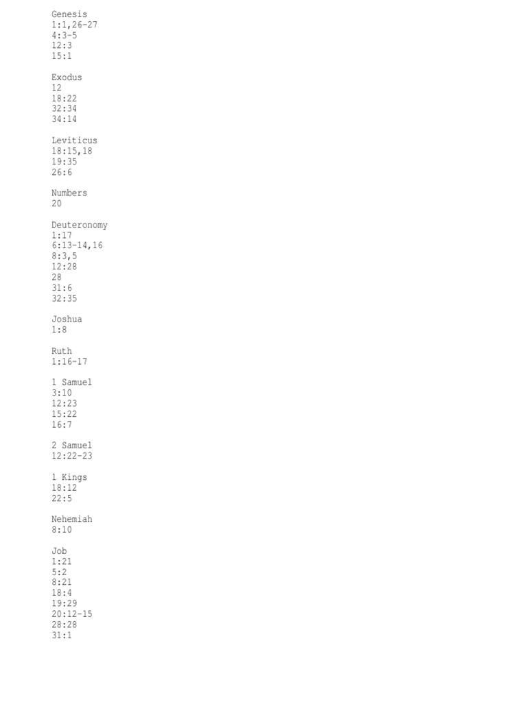 Verses | PDF