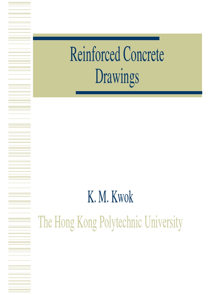 Reinforced Concrete Drawings - HK University PDF | PDF | Building ...