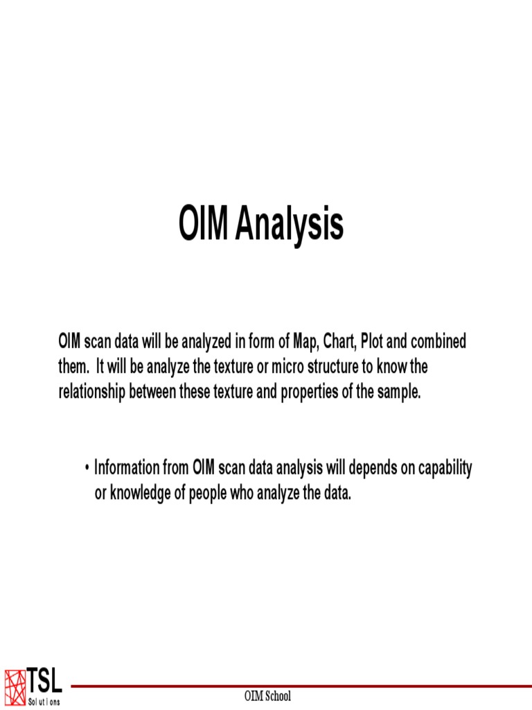 4 OIM Analysis Eng | PDF | Crystallite | Map