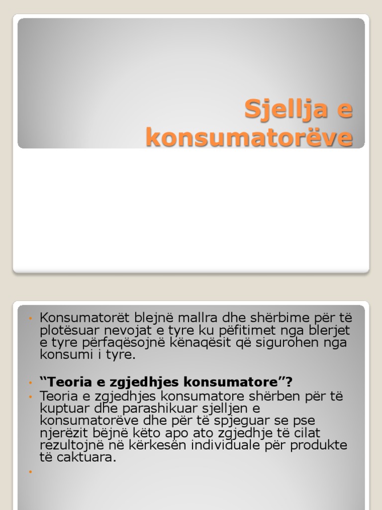 S Konsumatoreve | PDF