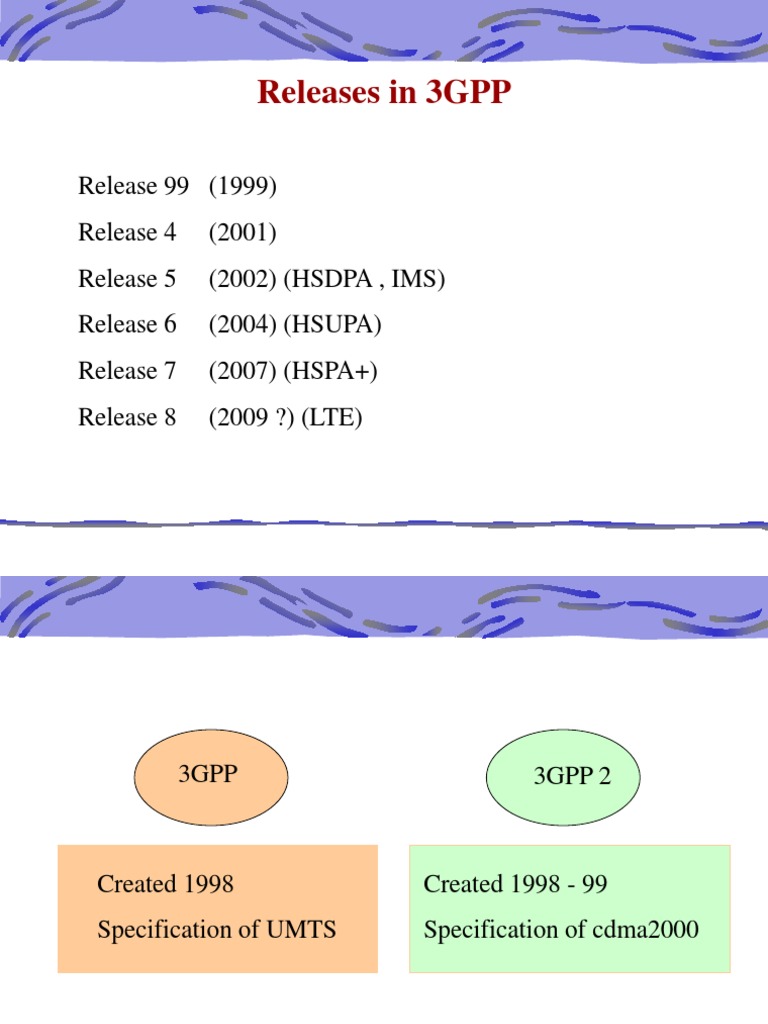 FILE003 | PDF | High Speed Packet Access | Ip Multimedia Subsystem
